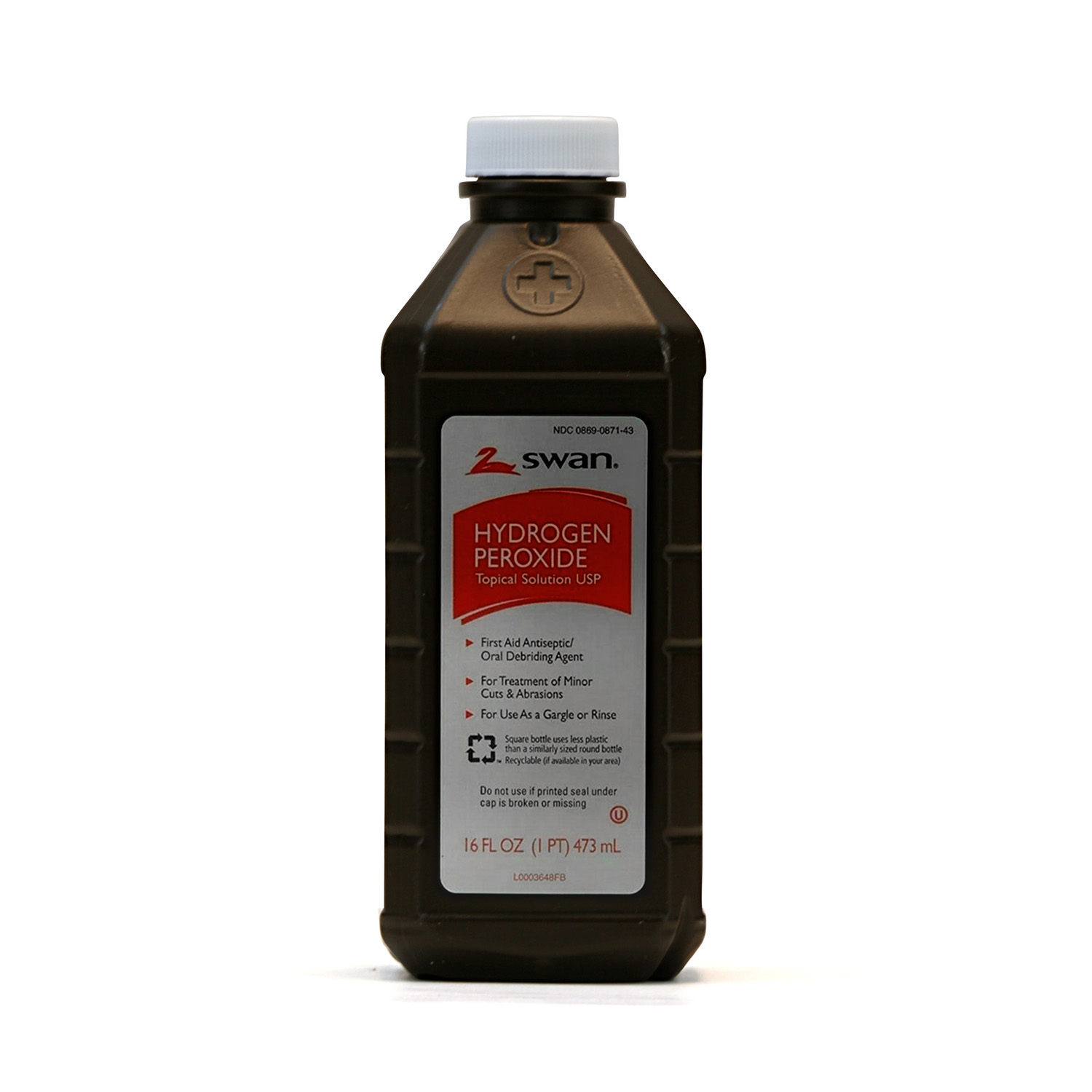 Hydrogen Peroxide 16oz Bottle - MediFirstPlus